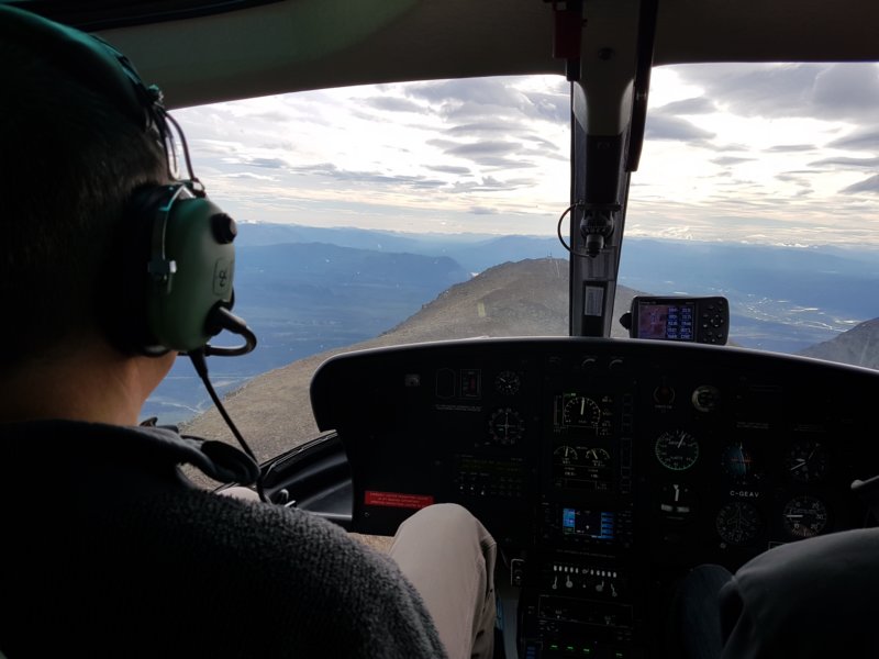 View from Helicopter